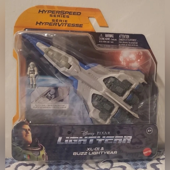 Mattel | Toys | Lightyear 222 Buzz Lightyear Xl0 Hyperspeed Series Disney Pixar Mattel New ...